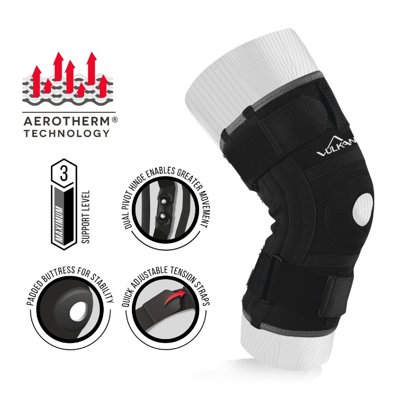 Vulkan Classic Stabilising Knee Support - KneeSupports.com